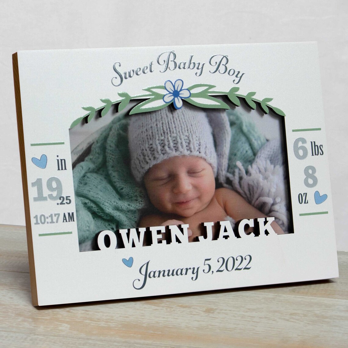 Personalized Baby Picture Frame Baby Girl Picture Frame New | Etsy