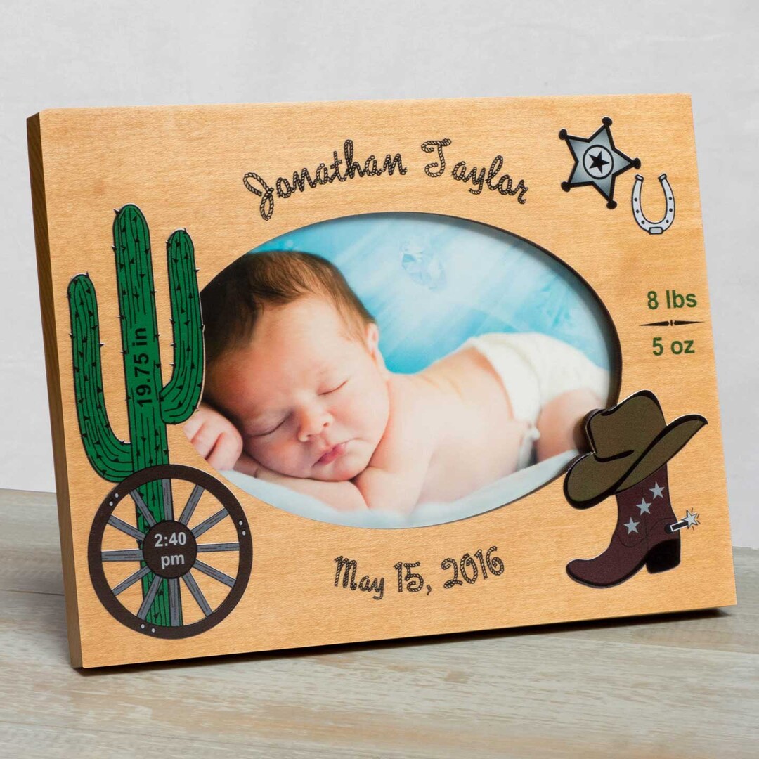Personalized Baby Picture Frame, Baby Boy Picture Frame, Baby Boy Birth ...