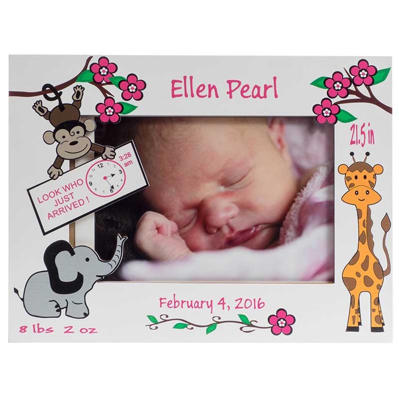 Personalized Baby Picture Frame Baby Girl Picture Frame New | Etsy