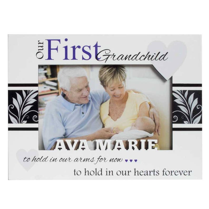 Personalized Baby Picture Frame First Grandchild Frame - Etsy