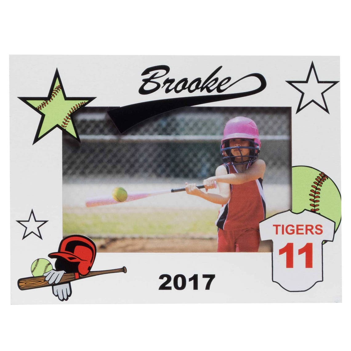 Softball Picture Frame Personalized Softball Picture Frame | Etsy
