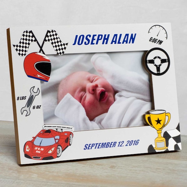Race Car Picture Frame - Etsy