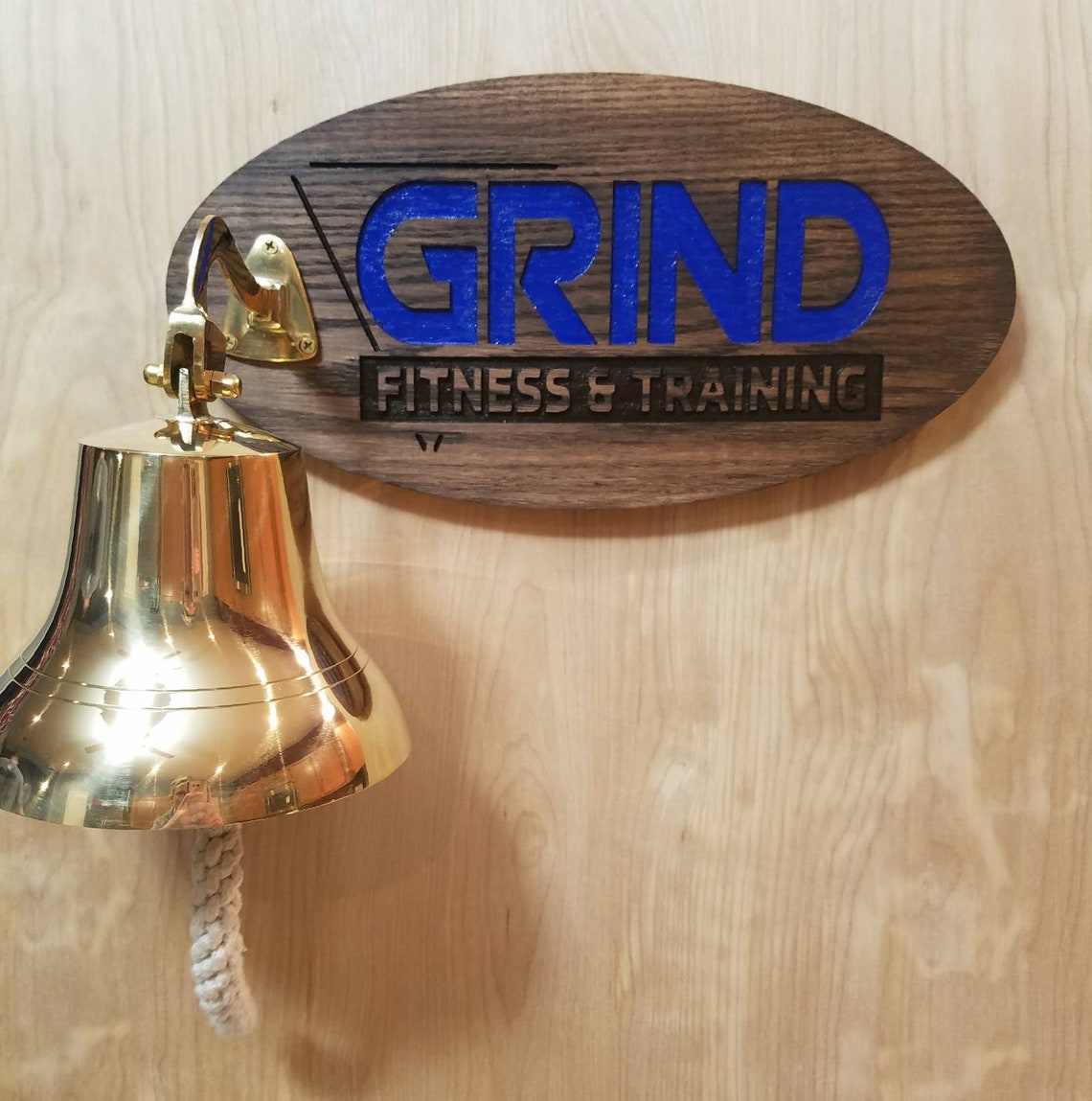 Crossfit PR Bell/background - Etsy