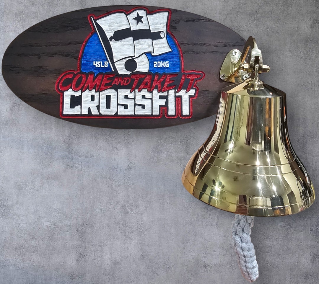 Crossfit PR Bell/background - Etsy