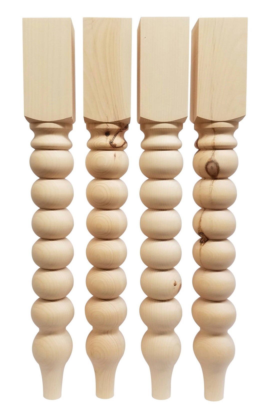 29'' Set of 4 Table Legs Style:1268 - Etsy