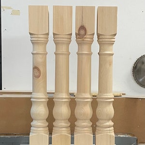 29" Table Island Legs Style:1270 - Etsy