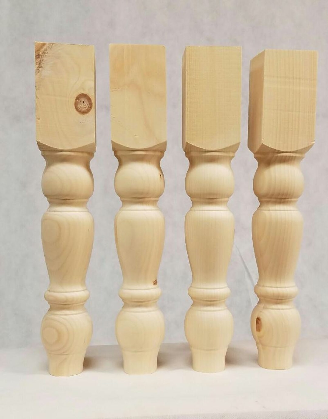 3x18 Knotty Pine Bench Legs - Etsy