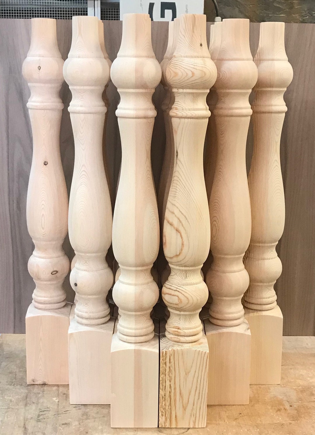 29'' Set of 4 Table Legs - Dining Table Legs - Etsy