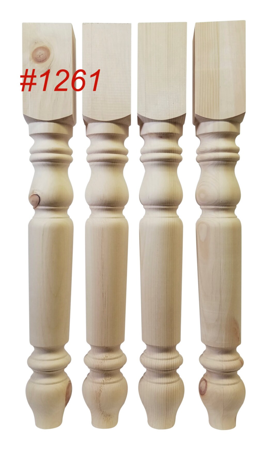 29'' Set of 4 Table Legs Style:1261 - Etsy