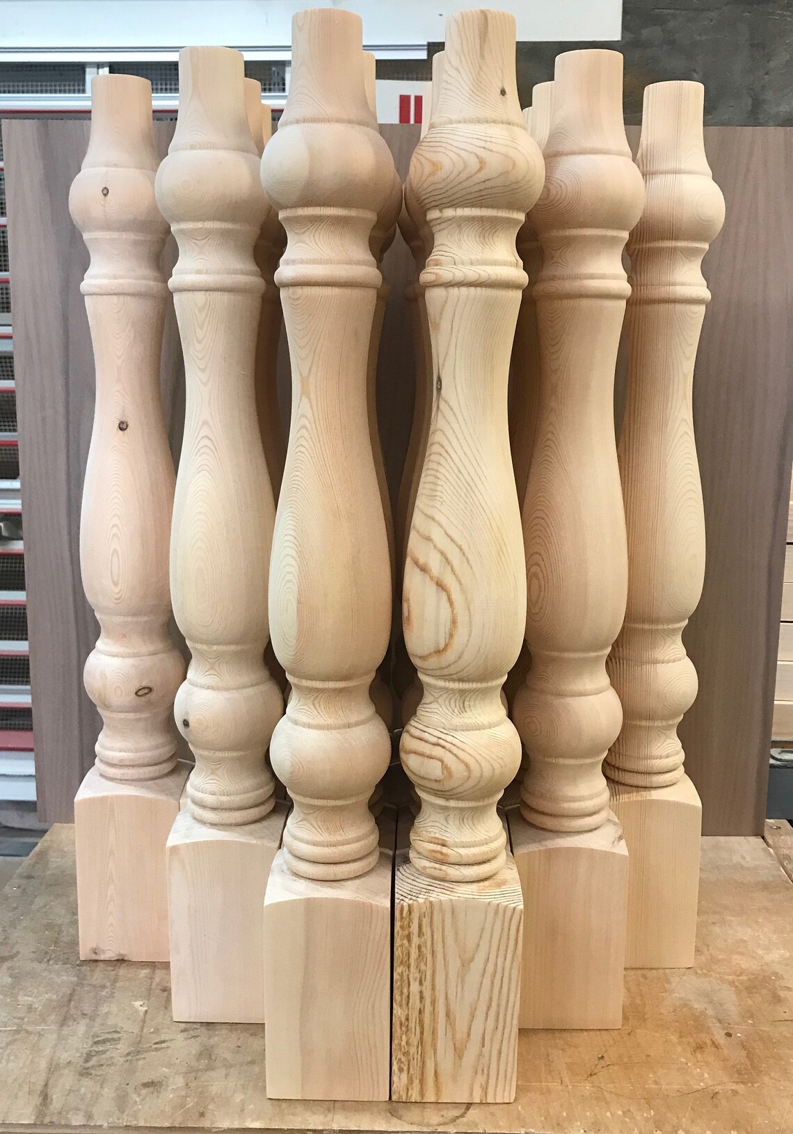 29'' Set of 4 Table Legs Dining Table Legs - Etsy