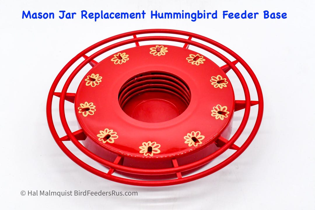 Turbine Industries Mason Jar Hummingbird Feeder Replacement Bottom ...