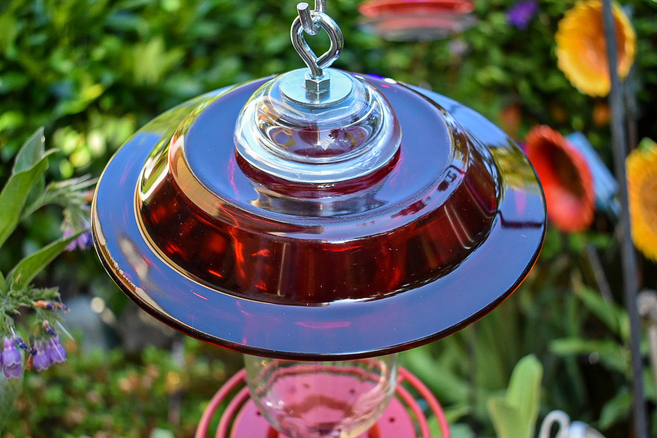 Hummingbird Feeder Handmade Product Jumbo 32 oz | Etsy