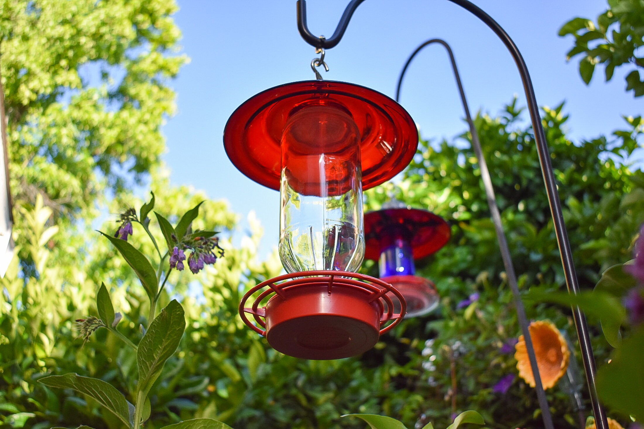 Hummingbird Feeder Handmade Product Jumbo 32 oz | Etsy