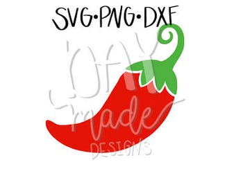 Chili Pepper Svg | Etsy