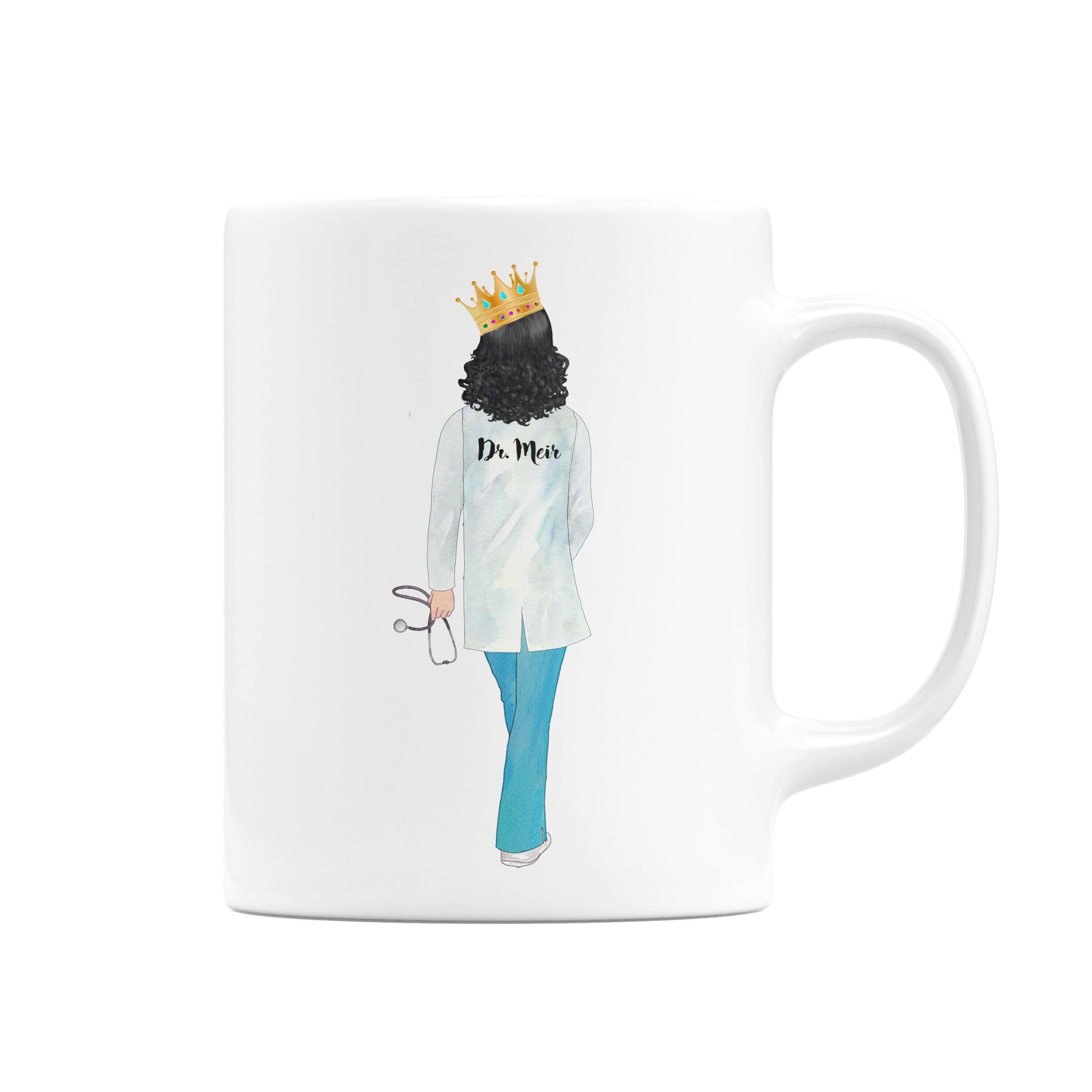 Doctor Mug Personalized Crown Gift Mug - Etsy