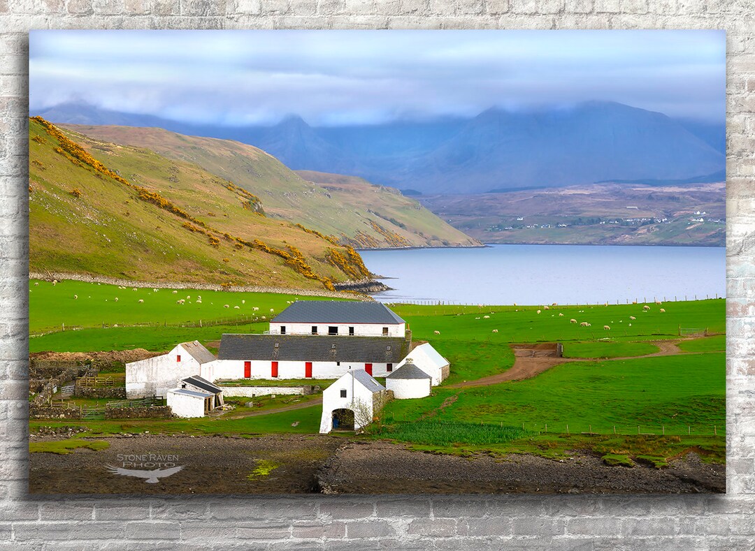 Scotland Photography, Scottish Farm, Farm Photo, Scotland, Isle of Skye ...