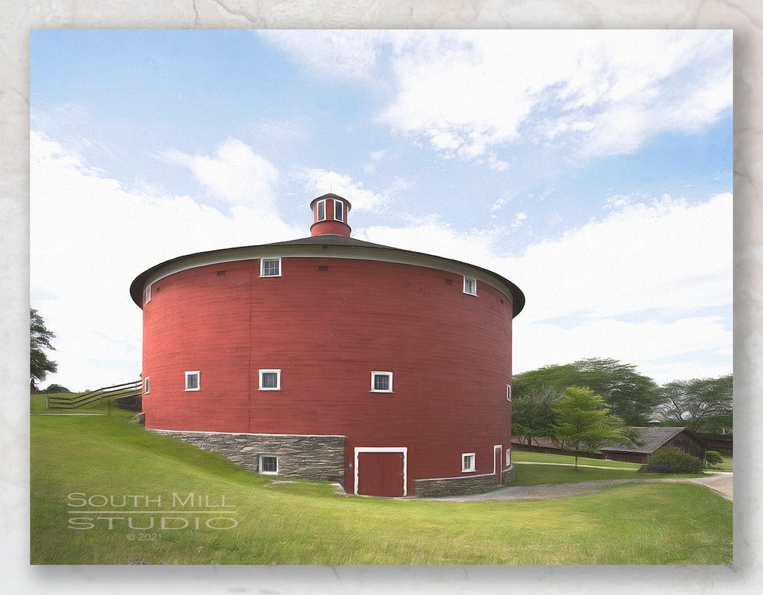Round Barn, Vermont, Farm, Shelburne Museum, Rural Life, Americana ...