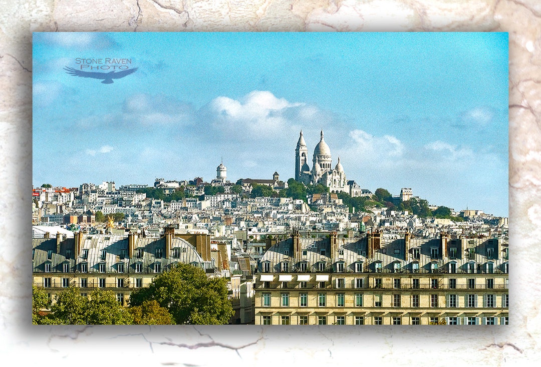 Paris Cityscape, French Photography, Photo, Sacré-cœur, Paris ...