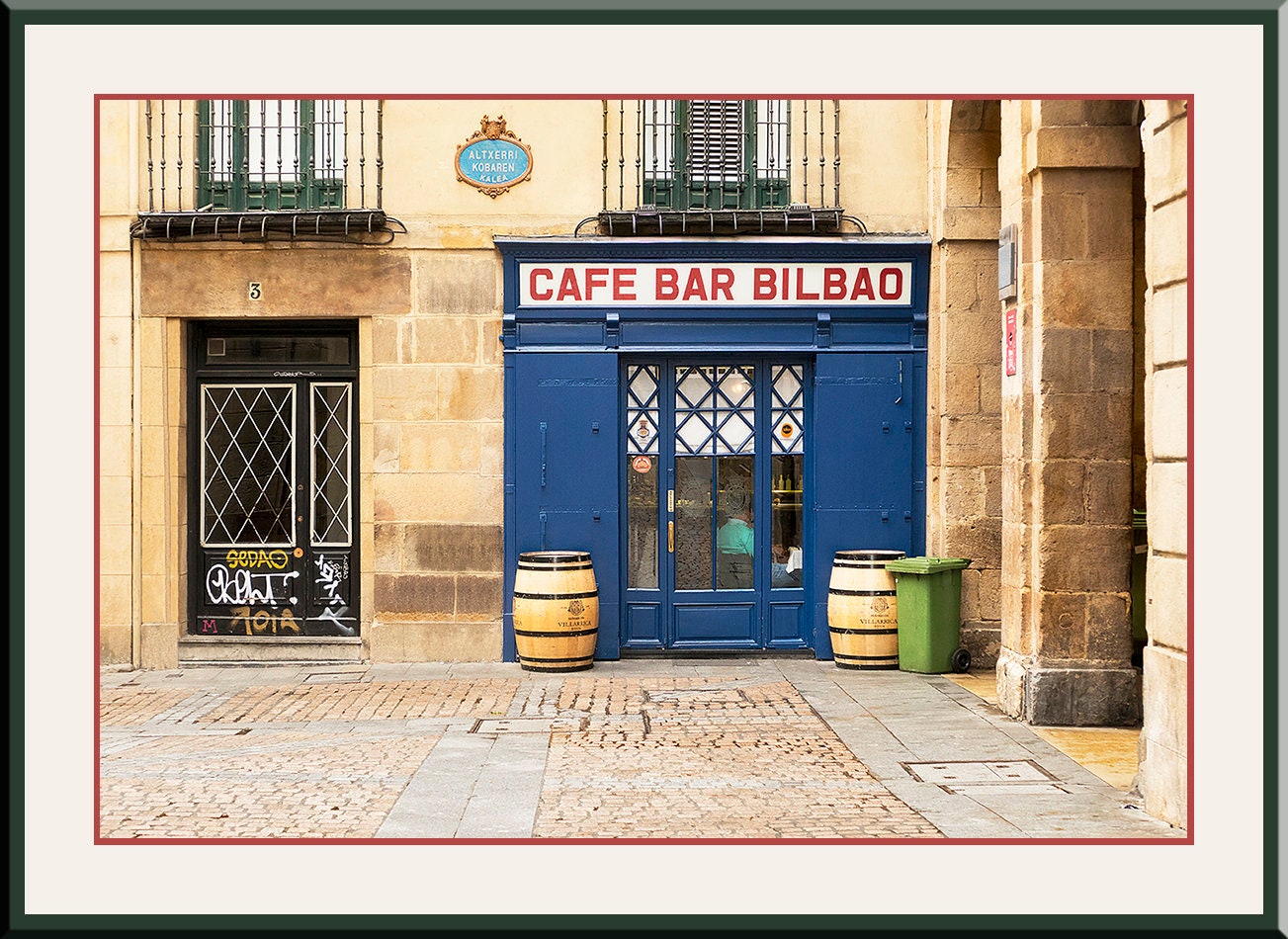 Spanish Photography, Bilbao Bar Photograph, Spanish Bar Photo ...