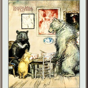 Goldilocks and the Three Bears, Fairy Tale, Illustration, Children's ...