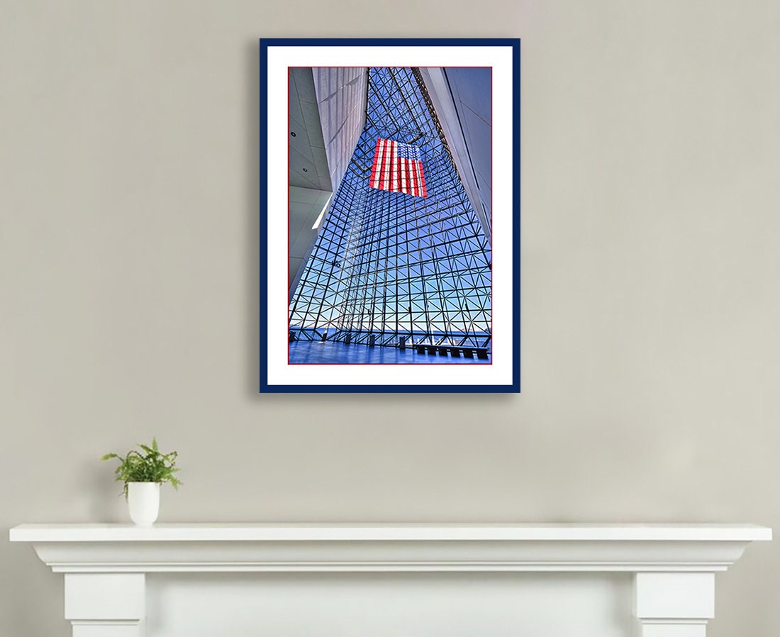 American Flag Photography, JFK Library Photograph, JFK, Flag Photo ...