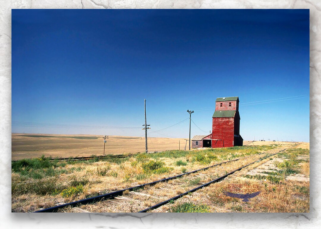 American West Photography, Okaton South Dakota Photograph, Ghost Town ...