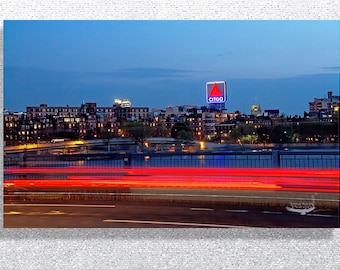 Kenmore Square With the Iconic Citgo Sign and Boston Skyline From Above ...