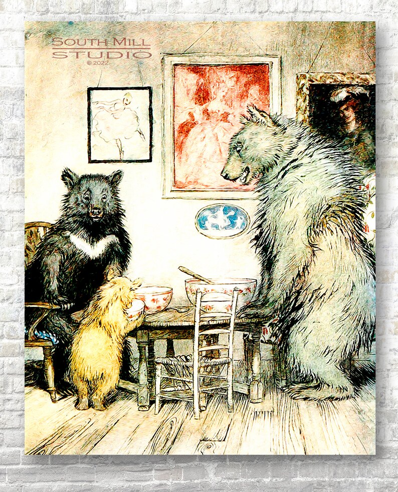 Goldilocks and the Three Bears, Fairy Tale, Illustration, Children's ...