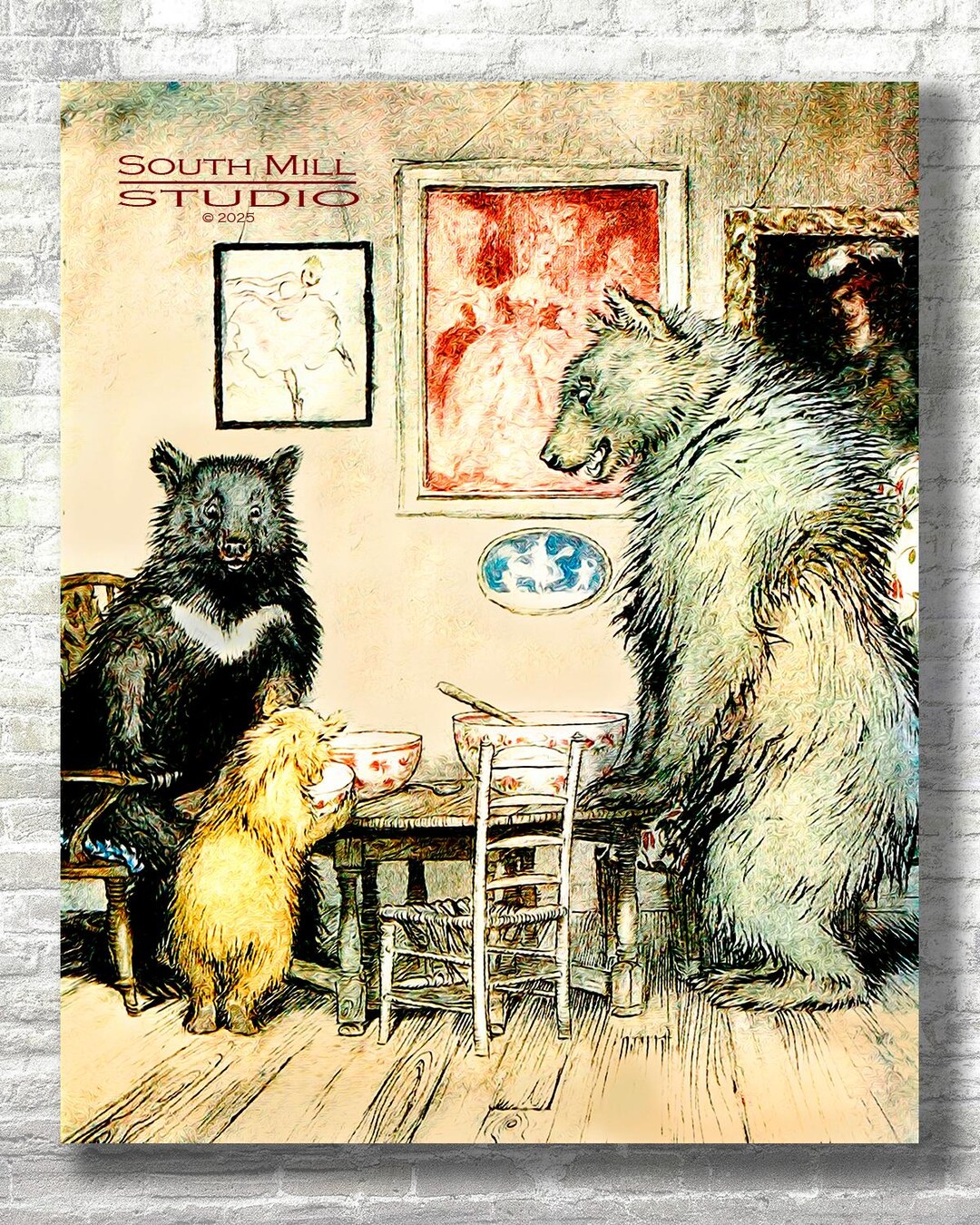 Goldilocks and the Three Bears, Fairy Tale, Illustration, Children's ...