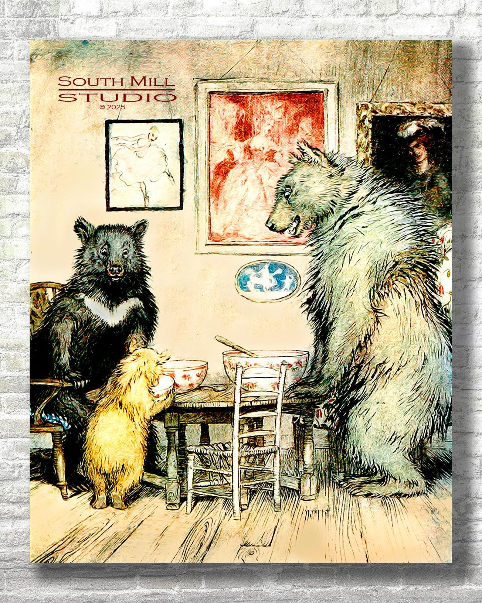 Goldilocks and the Three Bears, Fairy Tale, Illustration, Children's ...