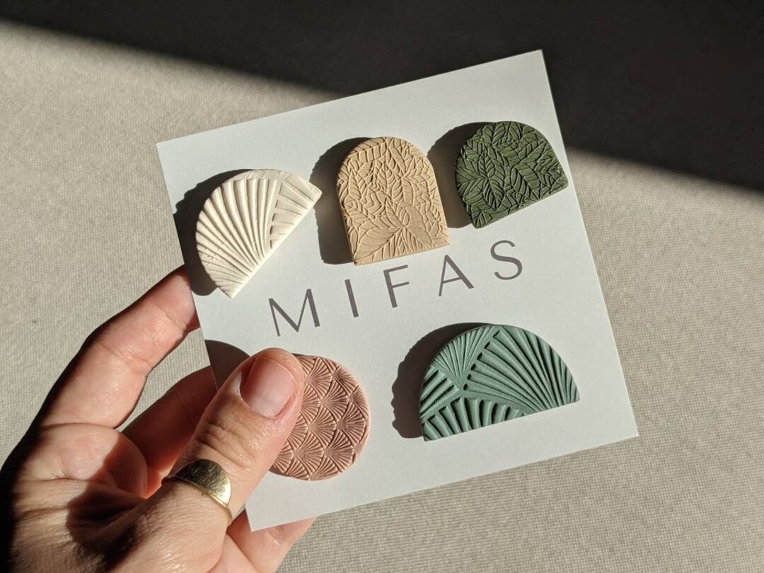 Polymer Clay Fridge Magnets | Handmade | Minimalist Kitchen Decor ...