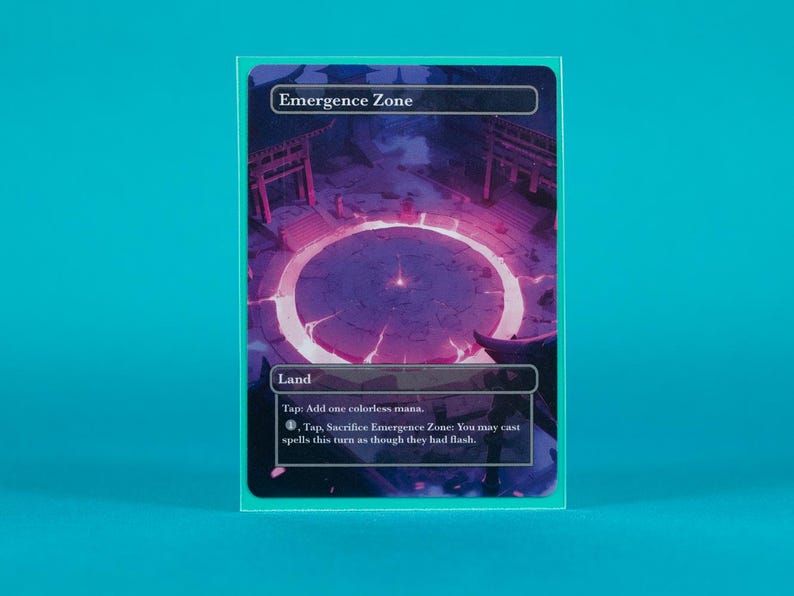 Emergence Zone - Anime Style Proxy - Etsy