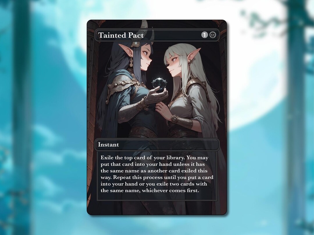 Tainted Pact Proxy - Anime Style Proxy - Etsy