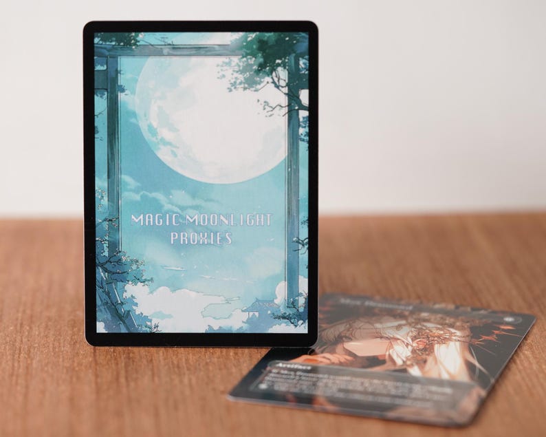 Mox Diamond Proxy - Anime Style Trading Card - Etsy