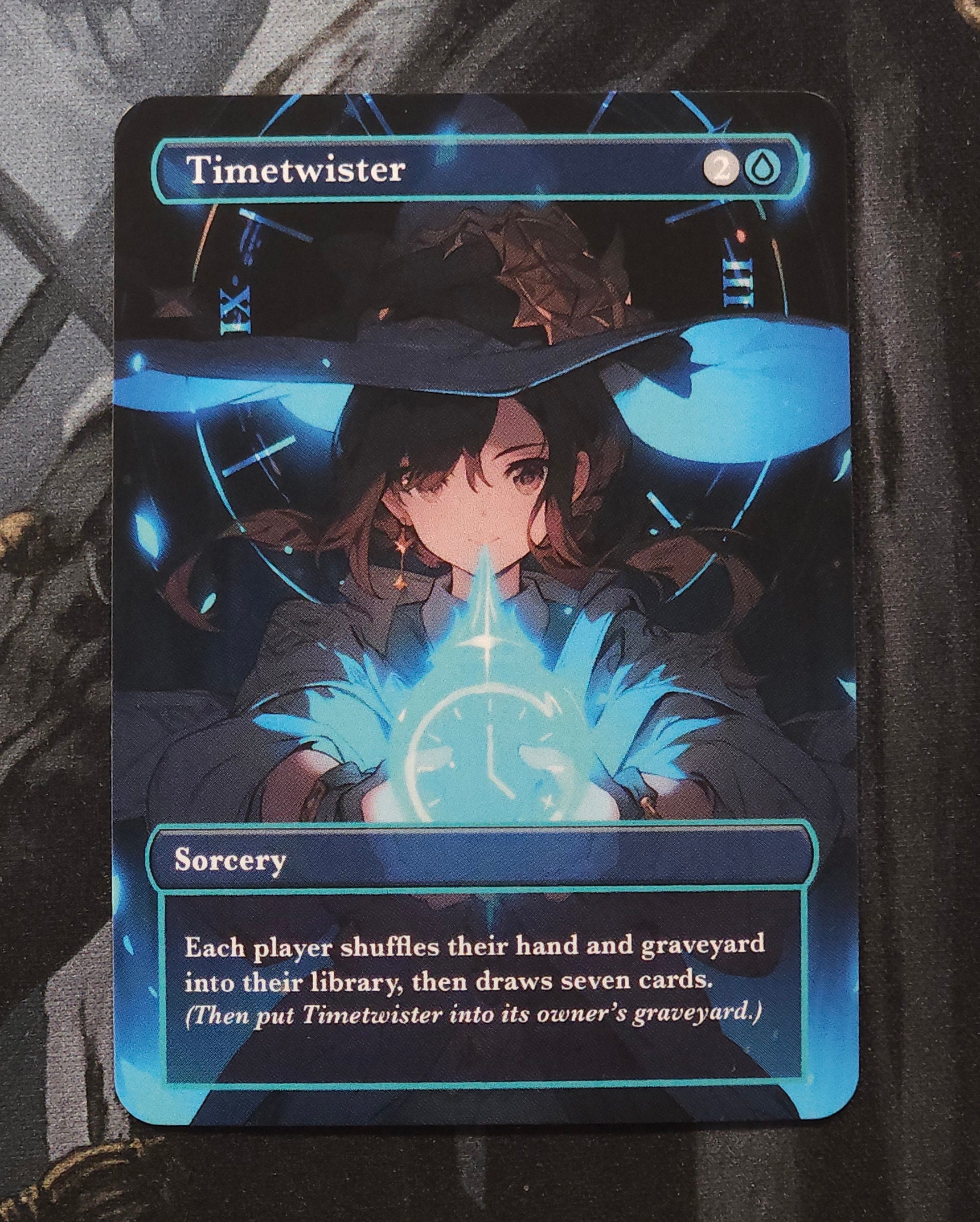 Timetwister Proxy Anime Style Trading Card - Etsy