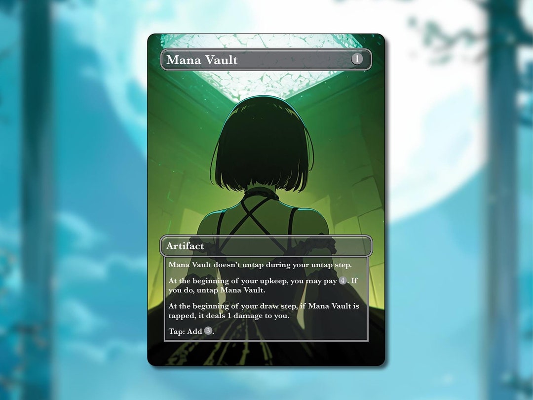 Mana Vault Proxy - Anime Style Proxy - Etsy