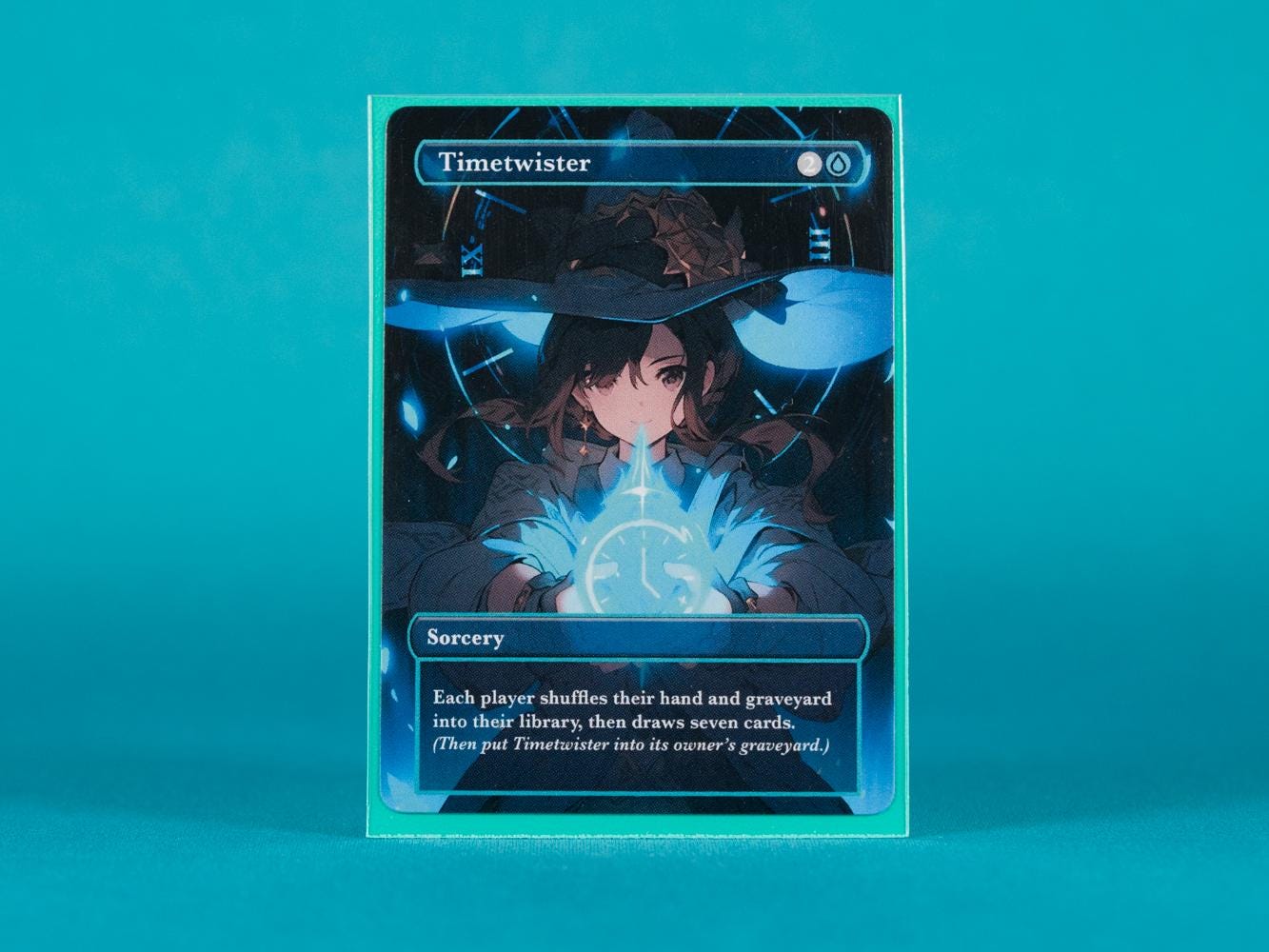 Timetwister Proxy - Anime Style Trading Card - Etsy