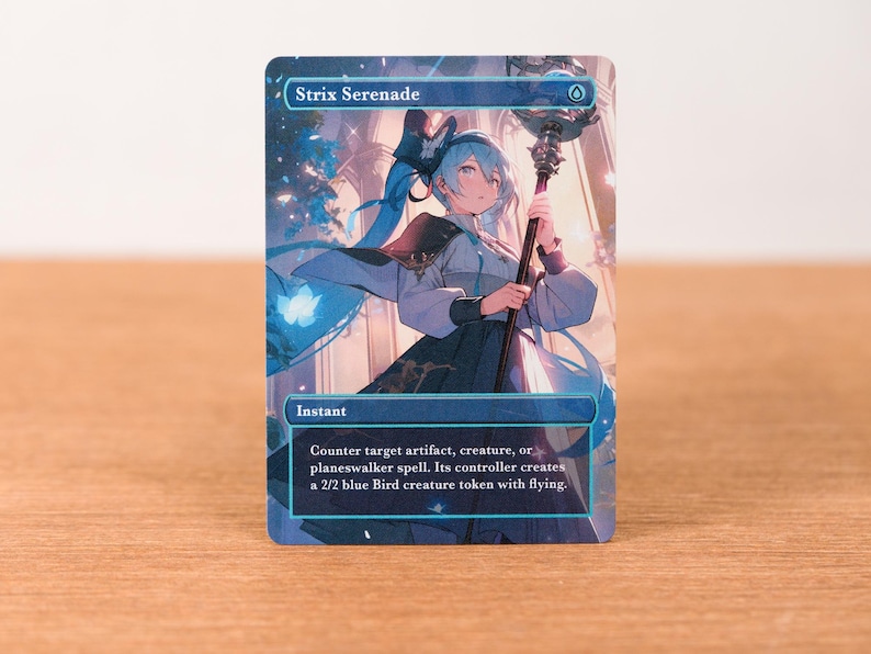 Strix Serenade & Swan Song Proxy - Anime Style Trading Cards - Hatsune ...