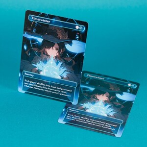 Timetwister Proxy - Anime Style Trading Card - Etsy