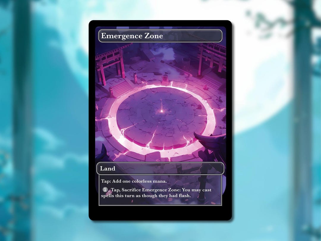 Emergence Zone Anime Style Proxy - Etsy