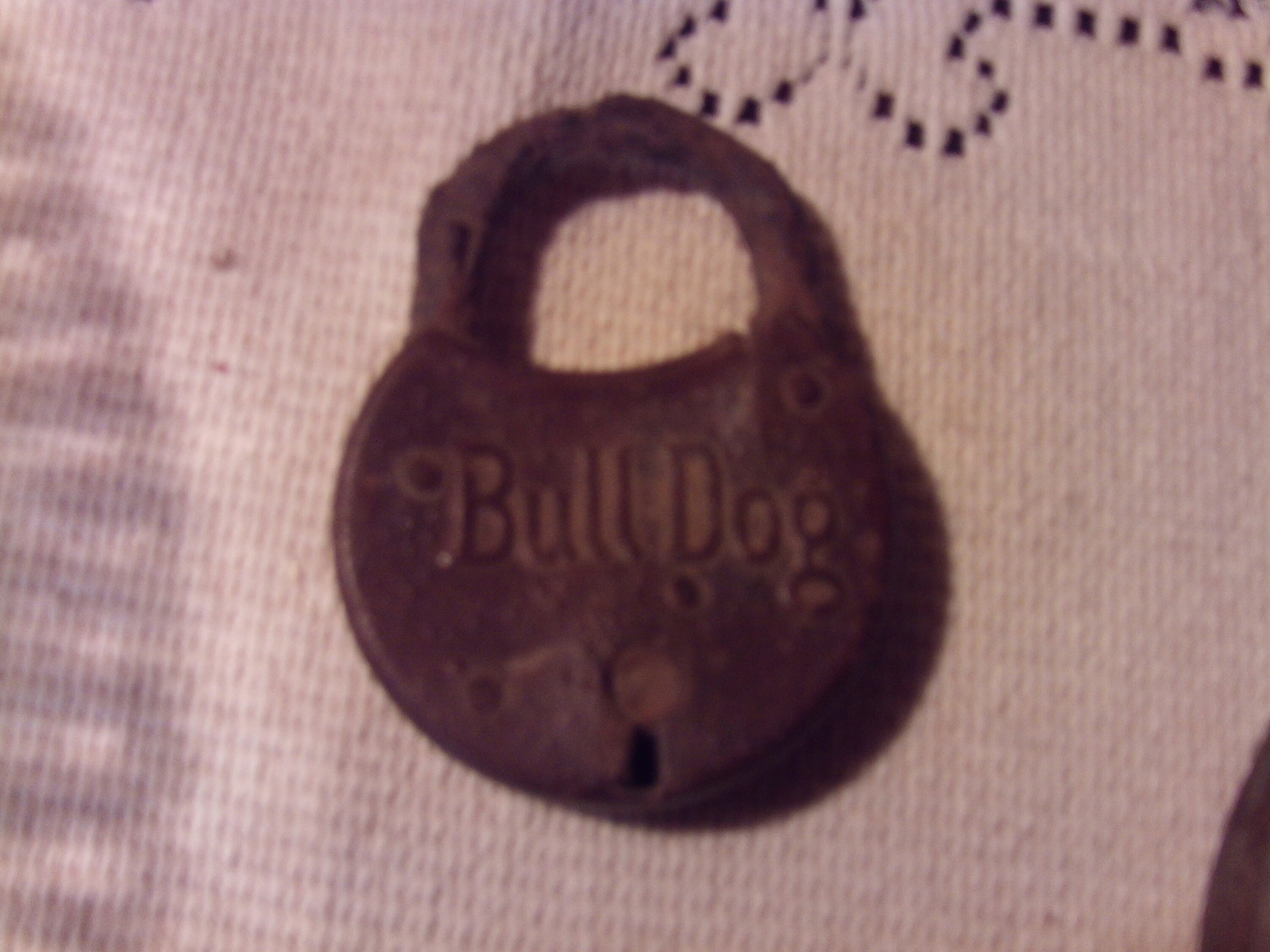 Vintage Bull Dog Lock, Vintage Lock, Mancave Decor, Rustic Decor - Etsy UK