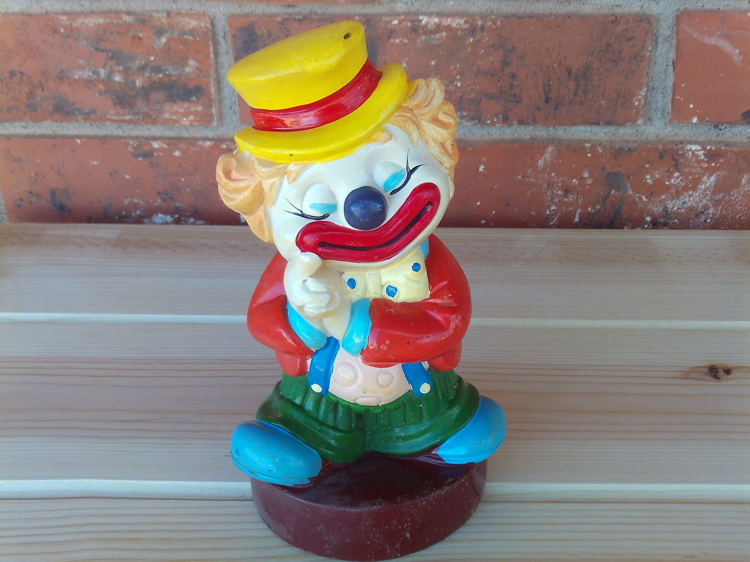 Plastic Clown Banks - Etsy