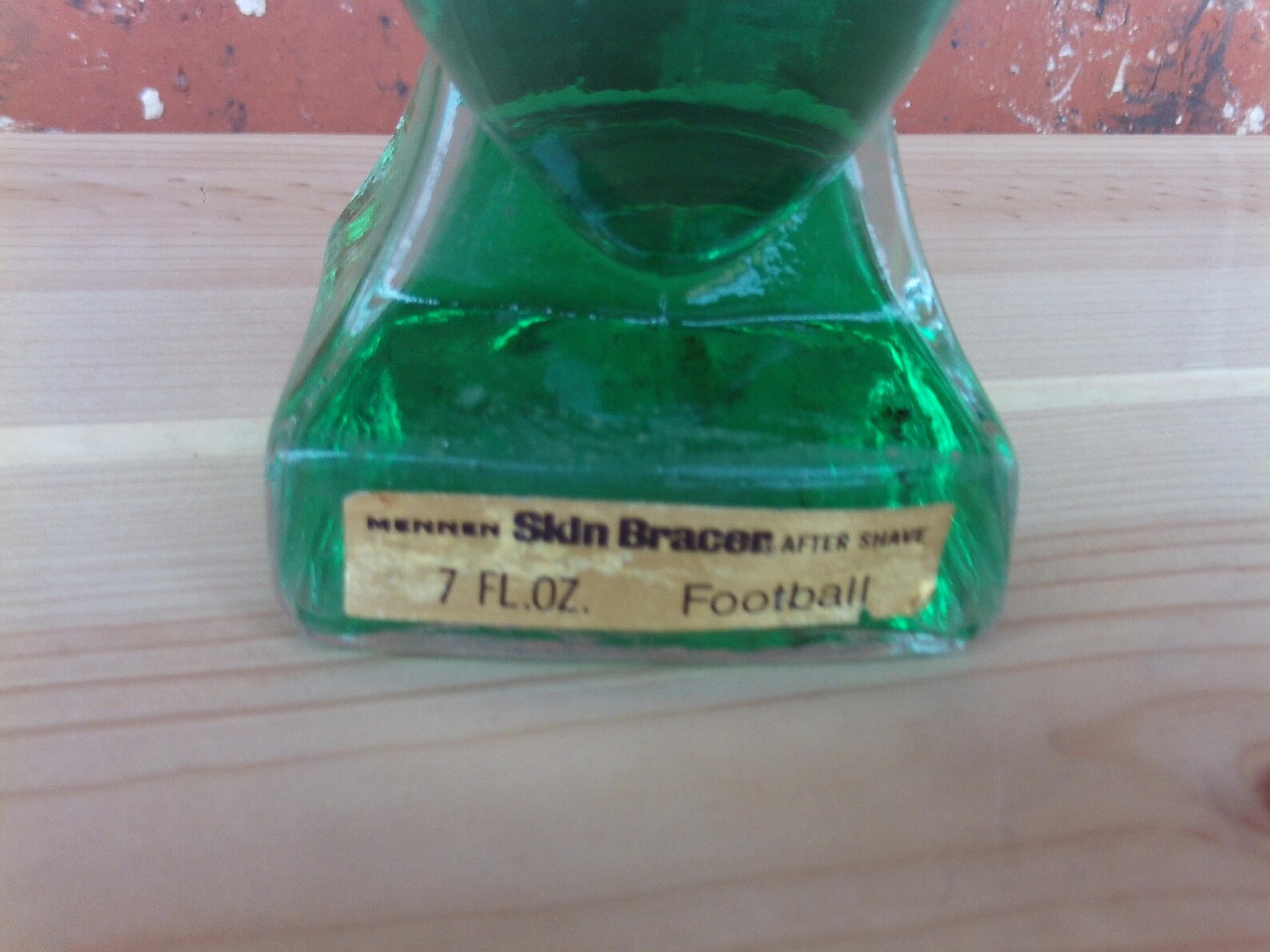 Vintage Mennen Skin Bracer Football Aftershave, Football Bottle ...