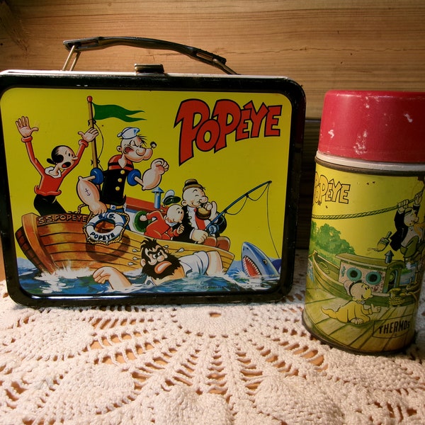 Cartoon Lunch Box - Etsy