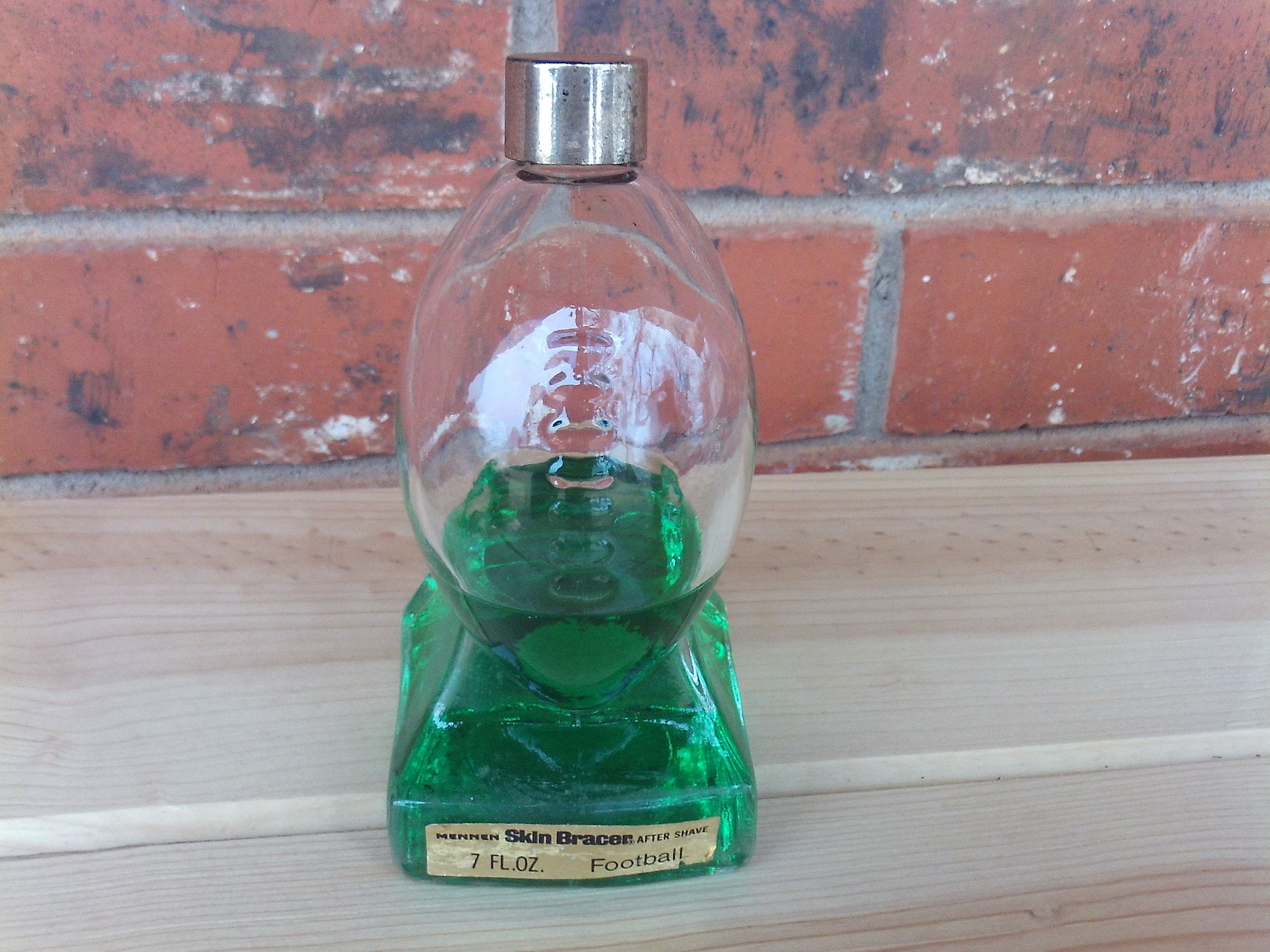 Vintage Mennen Skin Bracer Football Aftershave, Football Bottle ...