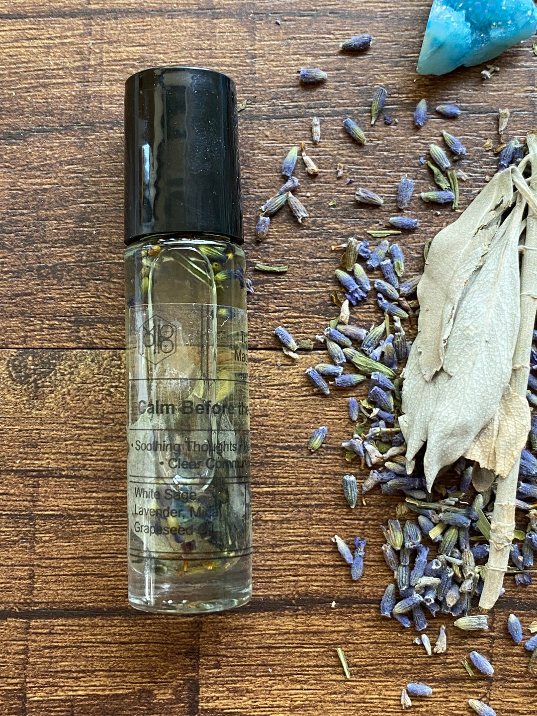 Calm Before the Storm Agate Body Potion - Etsy