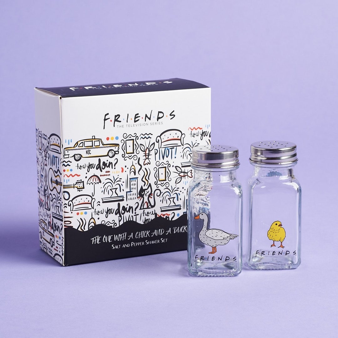 Friends Salt & Pepper Shakers, the One With a Chick and a Duck, Friends ...