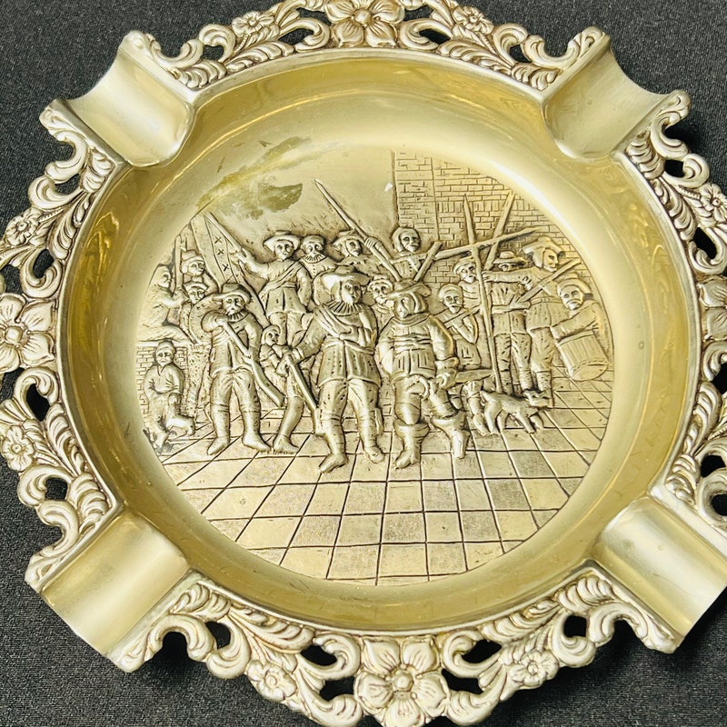 Brass Ashtray - Etsy