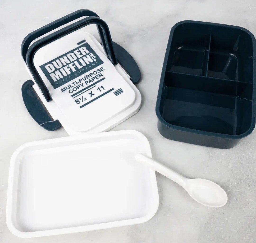 The Office Dunder Mifflin Bento Style School/work Lunch/snack Box ...