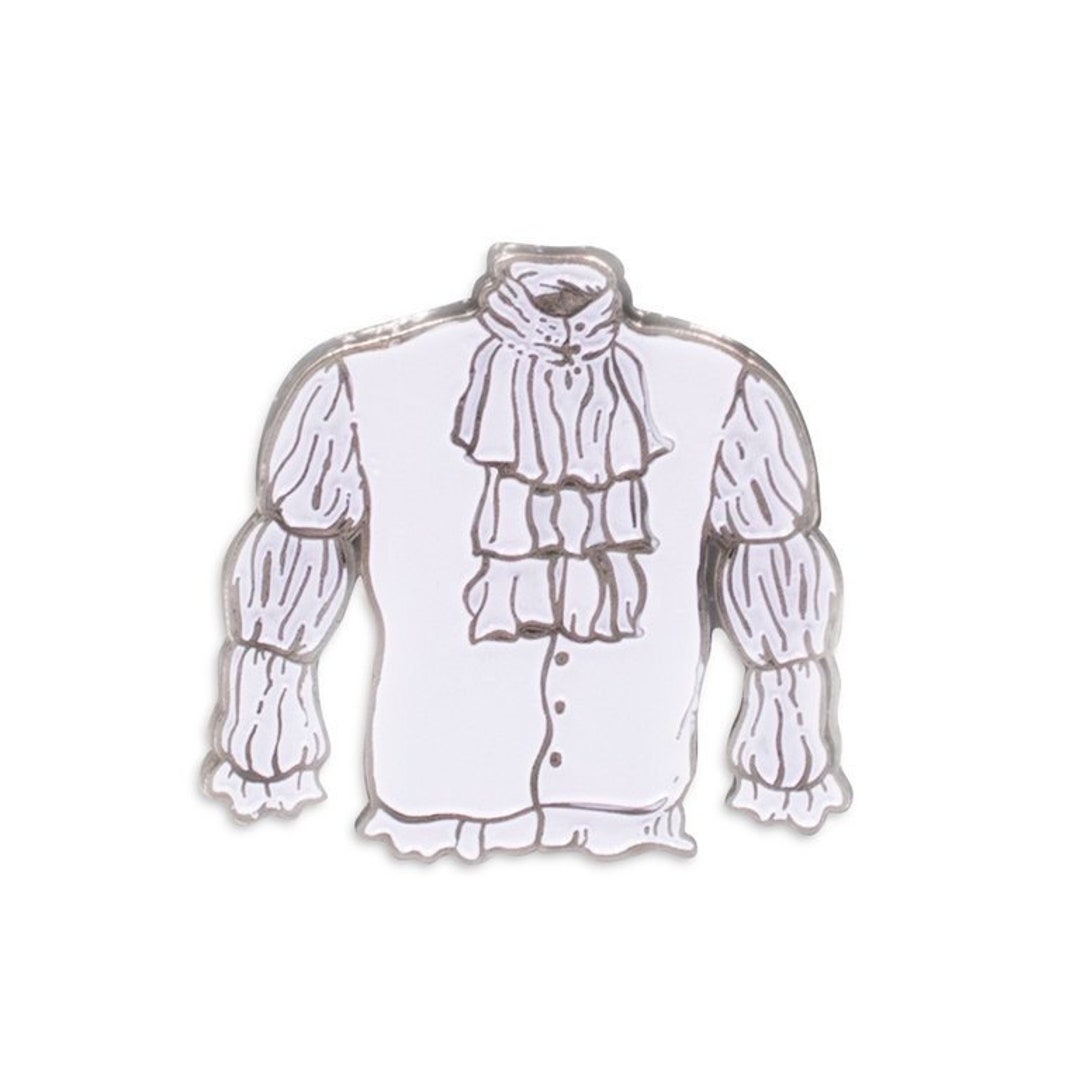 Seinfeld the Puffy Shirt Enamel Pin Collectible, Jerry’s Pirate Shirt ...